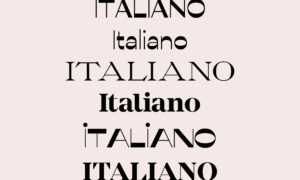 Why Italian typography is so captivating - OAM Design Co. | Branding ...