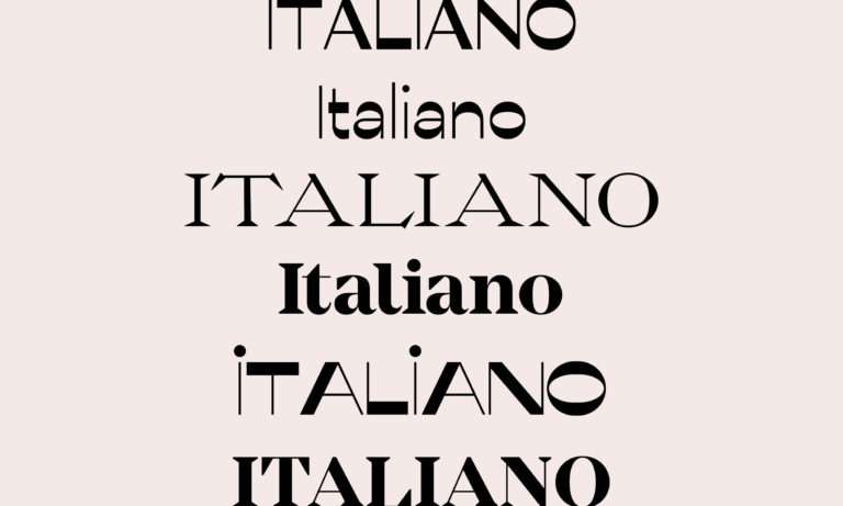 Why Italian typography is so captivating - OAM Design Co. | Branding ...
